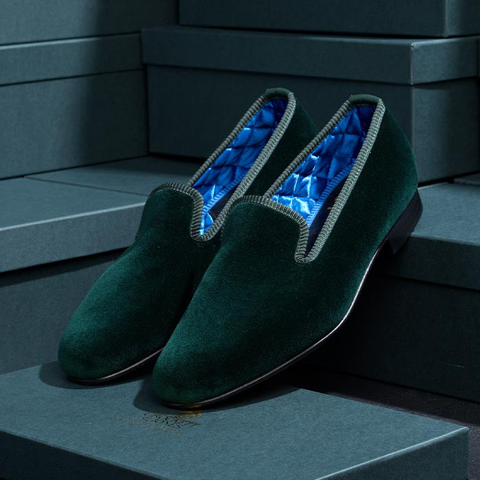 Snd Prince Albert Slippers Crockett Jones