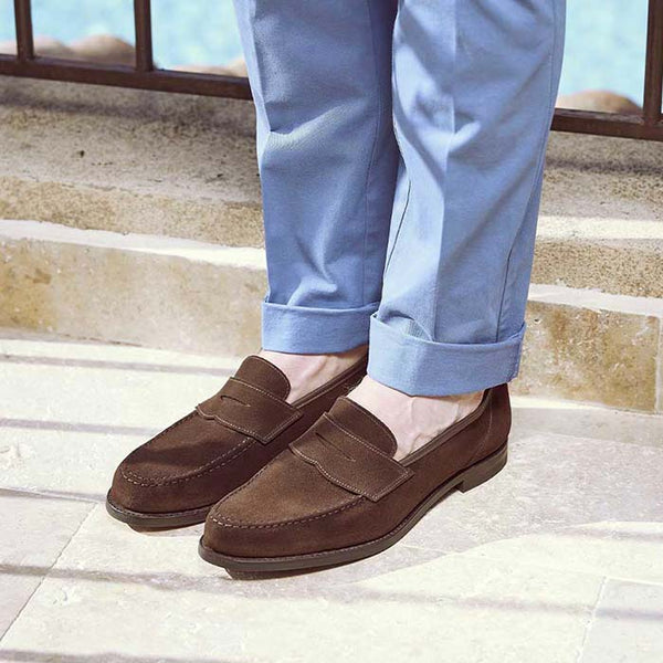 Summer Suede, Suede Loafers for Summer – Crockett & Jones UK